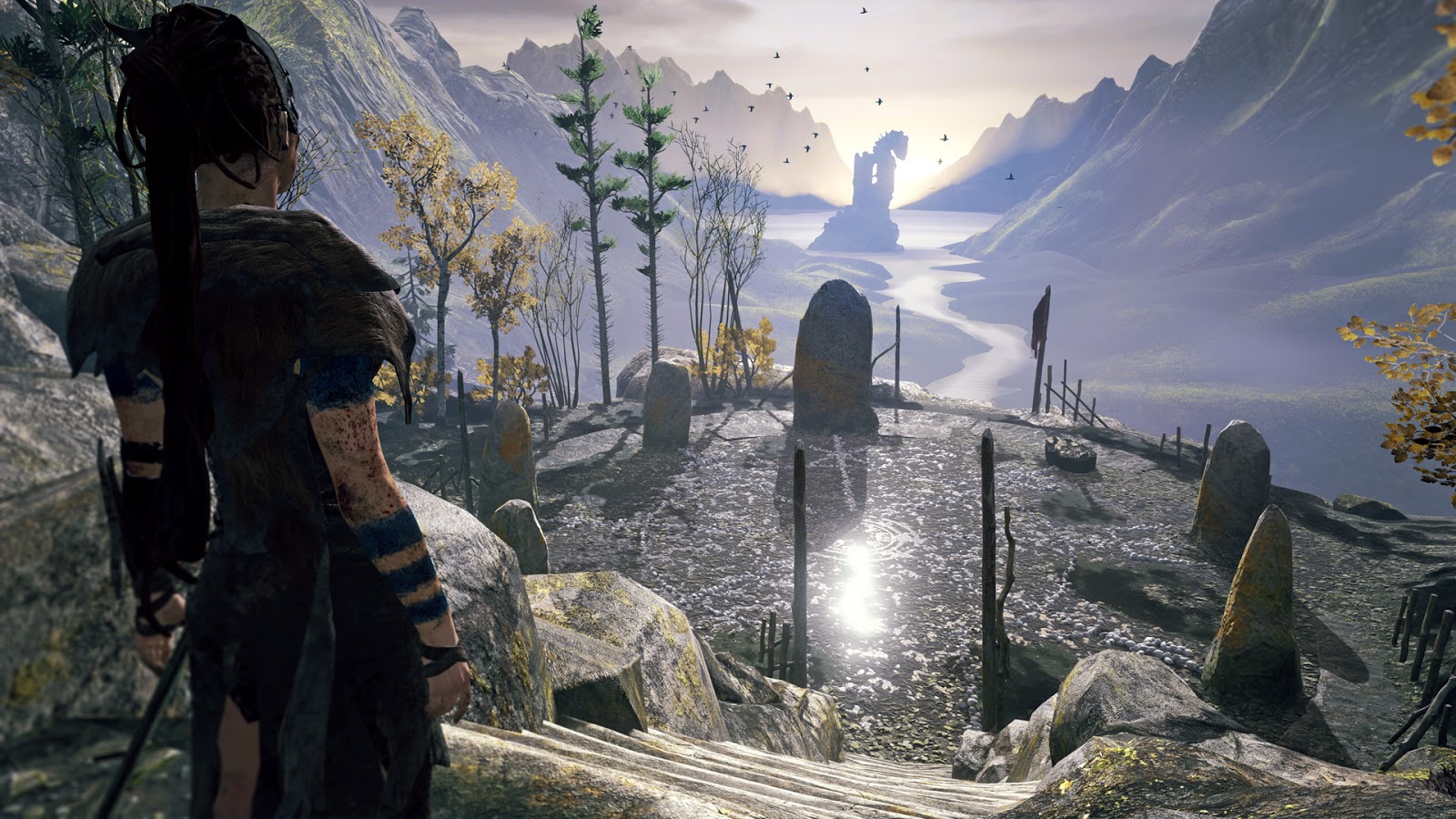 Los entornos de Hellblade en vídeo - Paredes Digitales