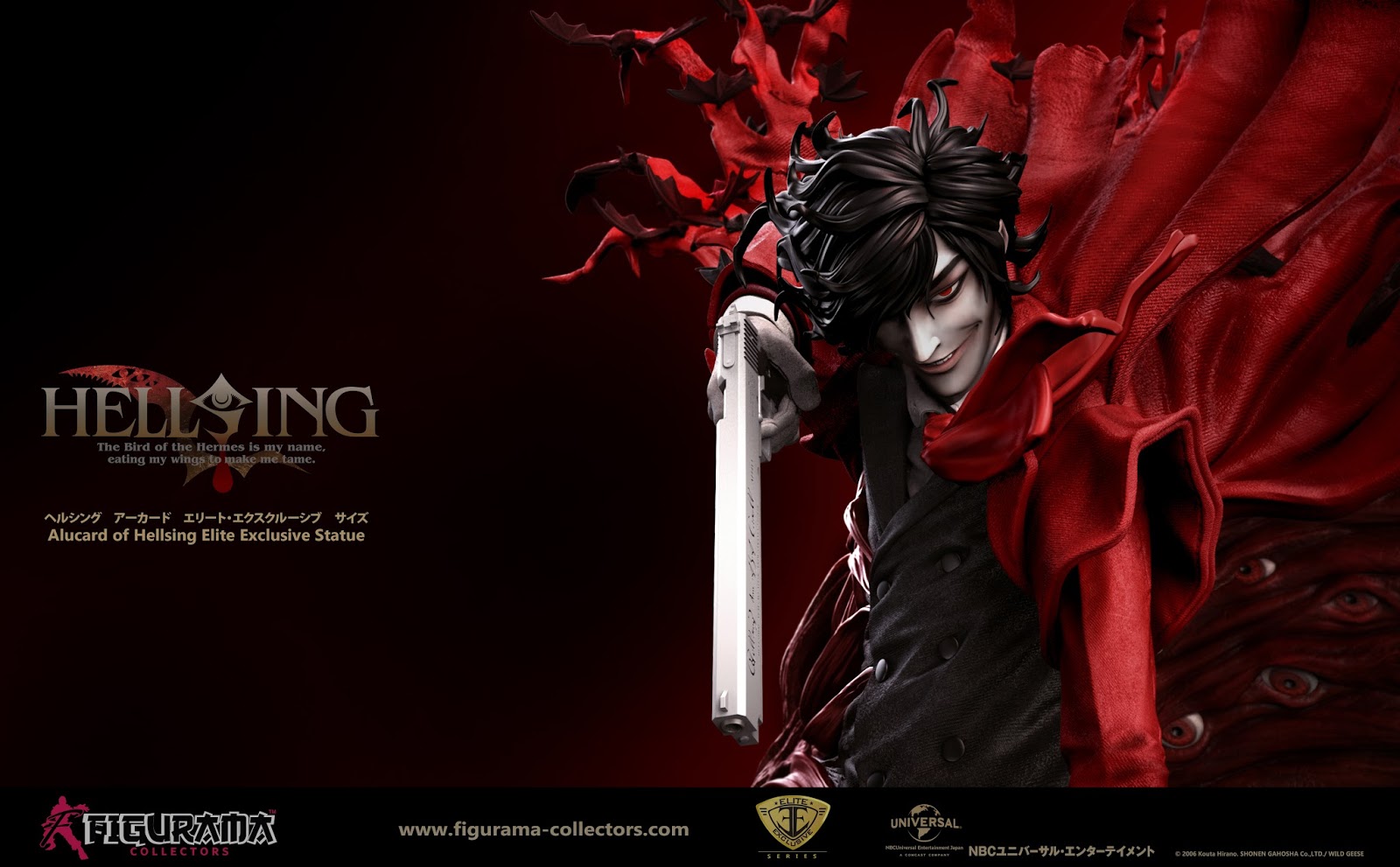 Hellsing Ultimate - Alucard Elite Exclusive statue (Figurama Collectors)