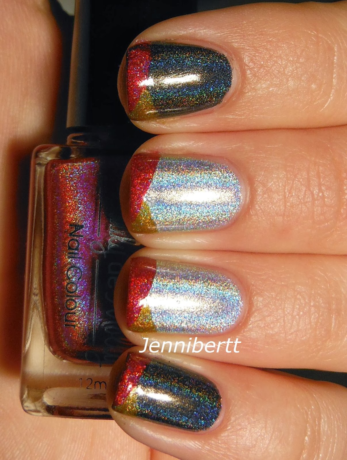 Jennibertt's Nails: San Francisco 49er Nail Art