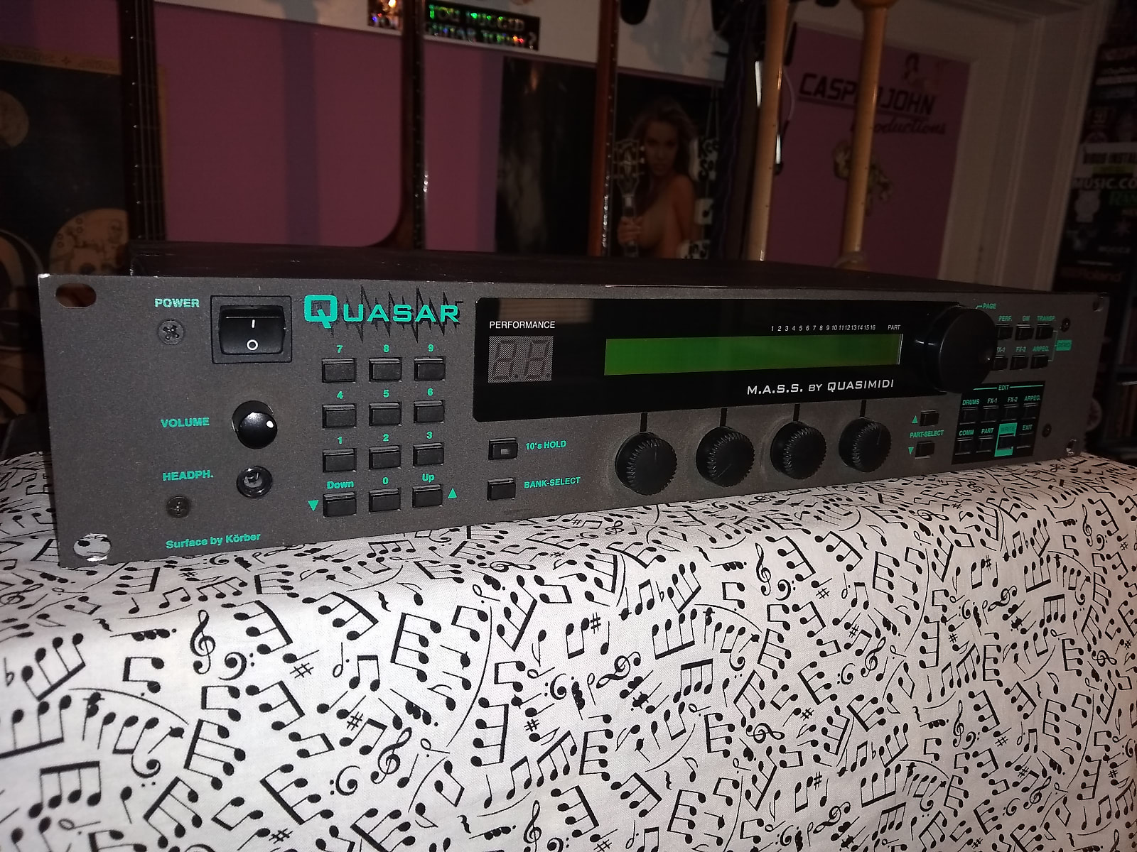 MATRIXSYNTH: Quasimidi Quasar 90's Electronica Synth w/ T.R.E. Sound ...