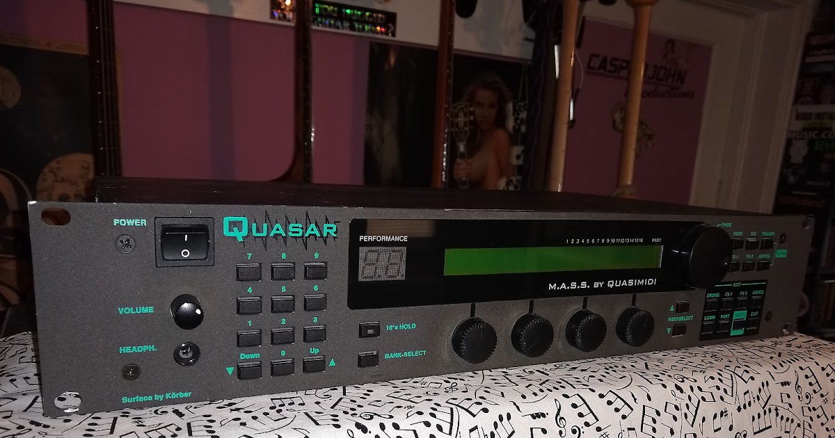 MATRIXSYNTH: Quasimidi Quasar 90's Electronica Synth w/ T.R.E. Sound ...