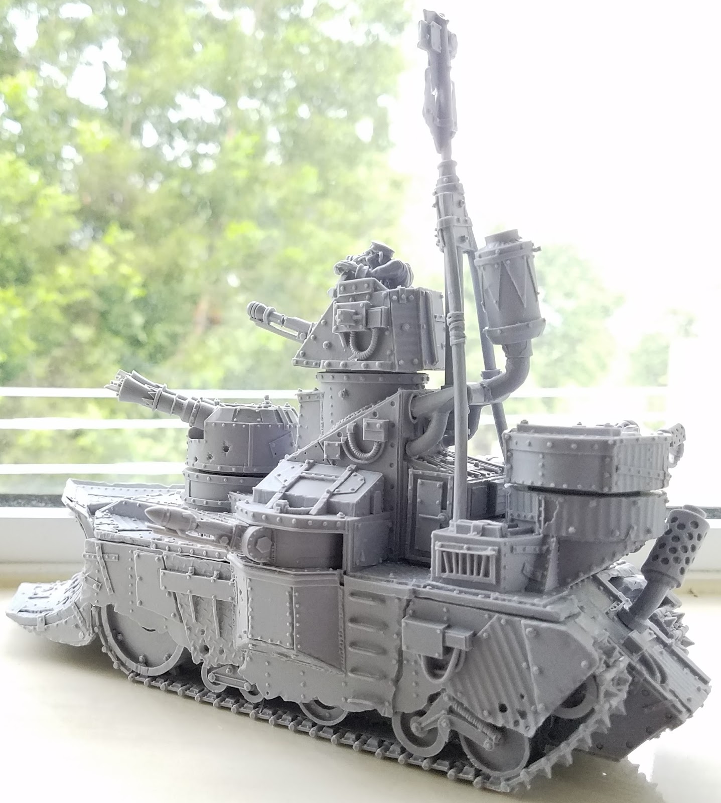40K For the Win: WIP Grot Mega Tank