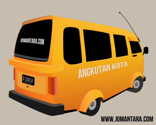 Angkot: Free Vector Graphic