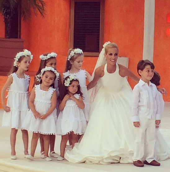 Red Carpet Wedding: Carolina Gonzalez-Bunster and Stefano Bonfiglio ...