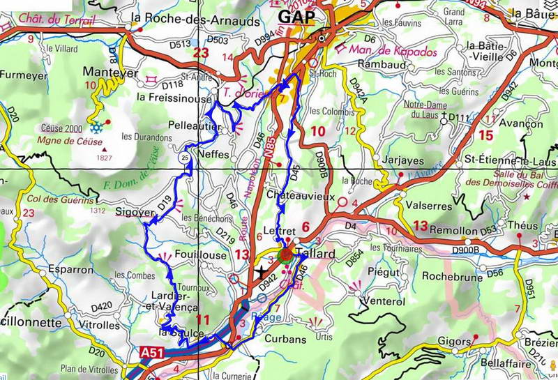 Mes randonnées: Les Balcons du Rousine