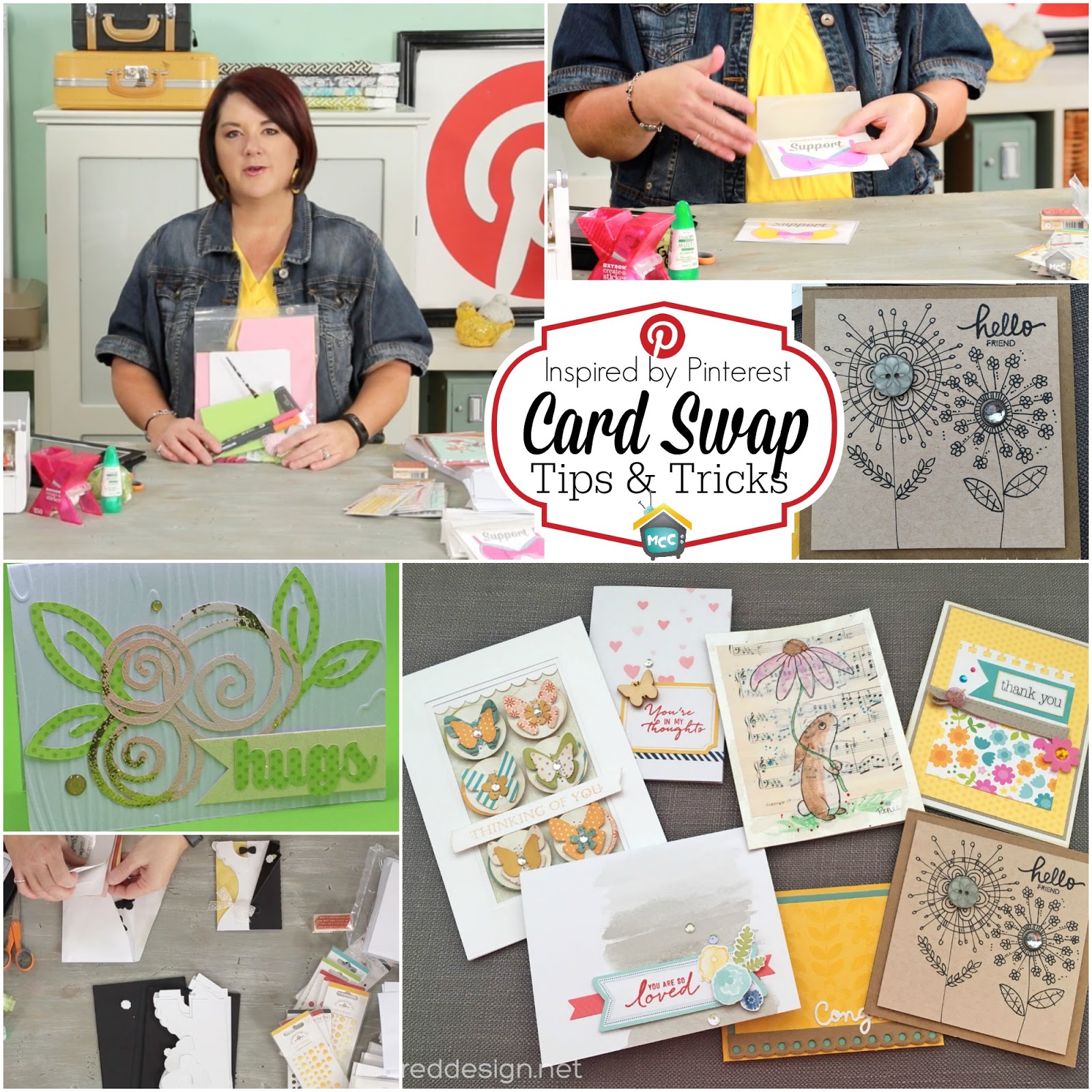Allred Design Blog: Inspired by Pinterest: Card Swap Tips