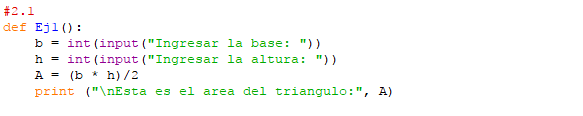 Programas en Python.