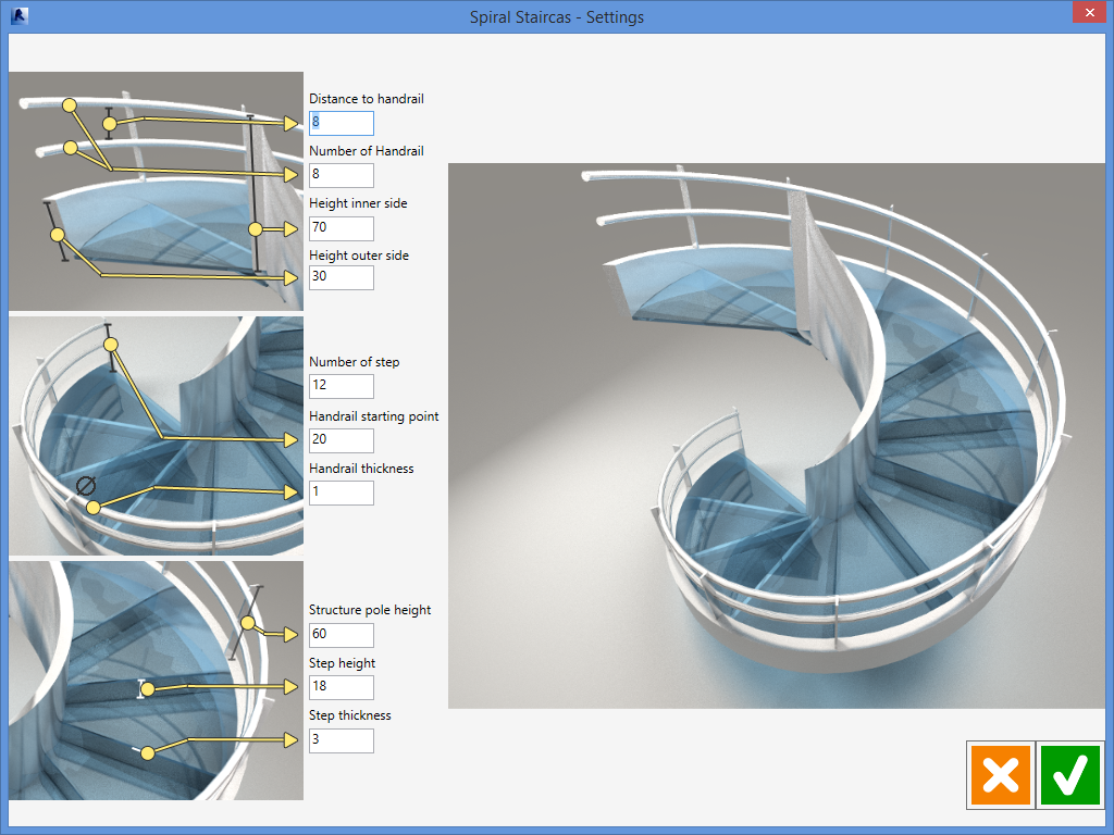 Revit Add Ons OneRay ST Spiral Stairs revit-add-ons-oneray-st-spiral-stairs