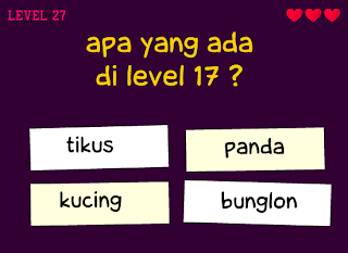 Jawaban Quiz Parampaa Level 27 | Parampaa Land