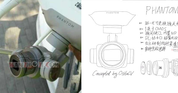 DJI Phantom 5, il nuovo drone potrebbe avere obiettivi intercambiabili ...