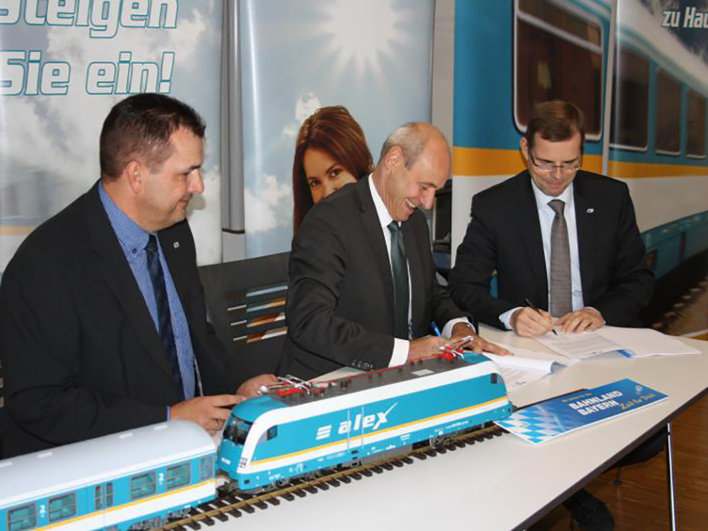 EuroCityCard- Slovenija : [ D- Alex Bahn ] Bayern znaki IR 25 ...