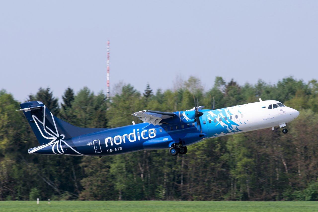 GB Special: ATR-72-600, Nordica, ES-ATB,