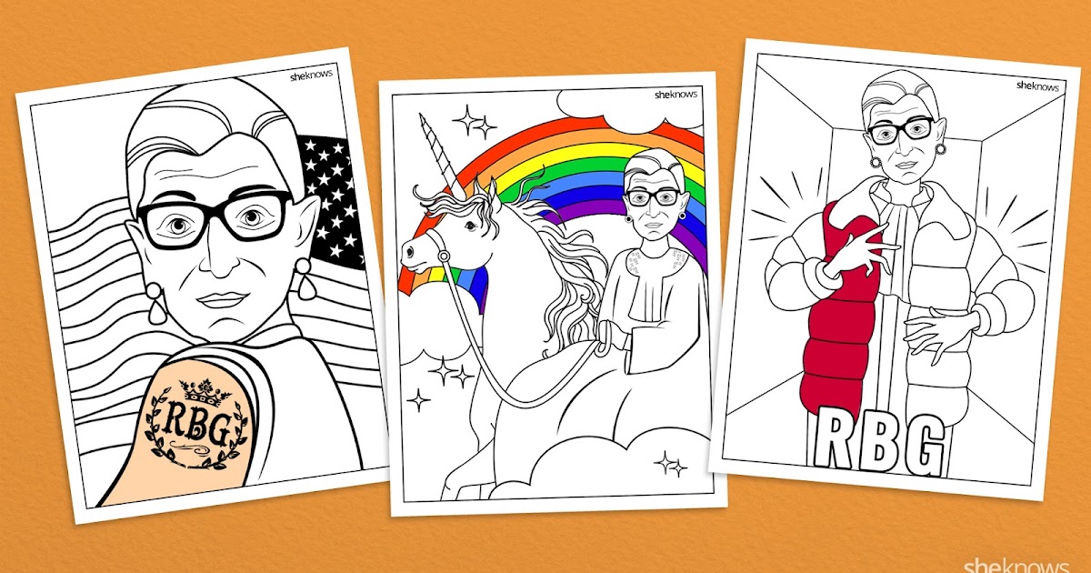 Girls Supporting Girls: RBG's got her own coloring book, and we want it.