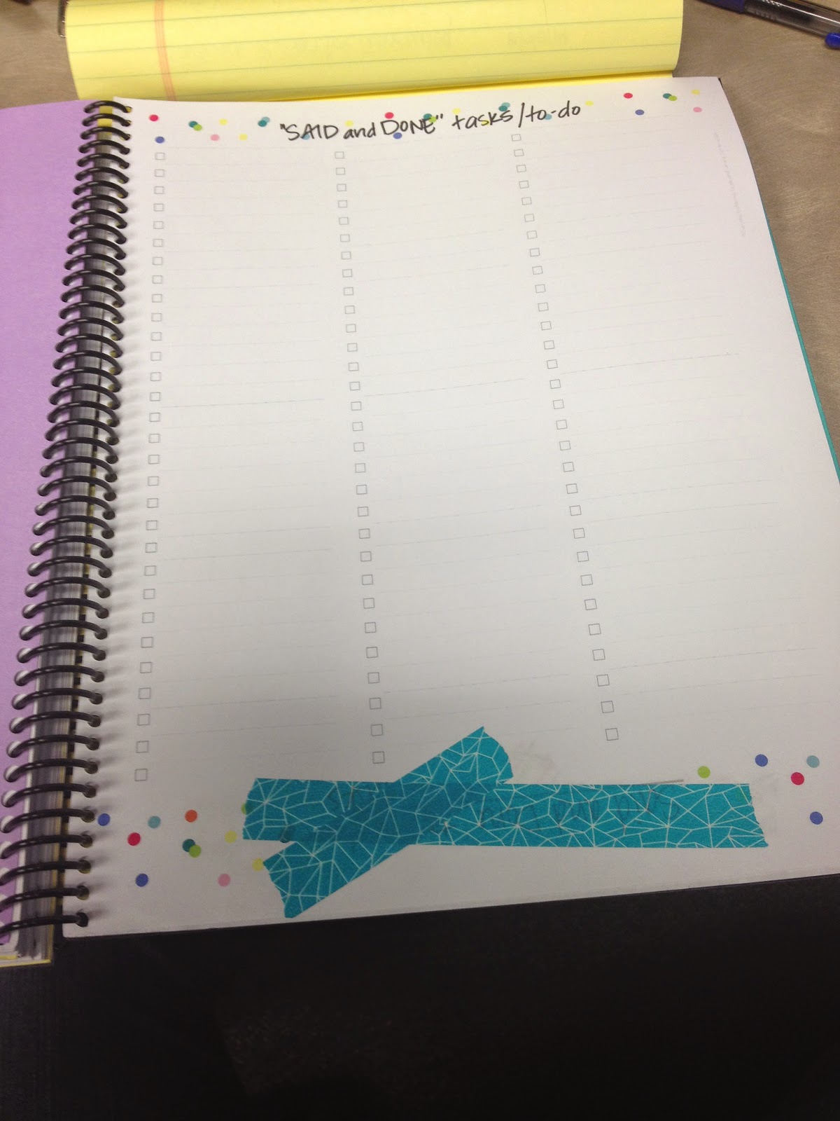 My Caffeinated Life: DIY Planner with Printables