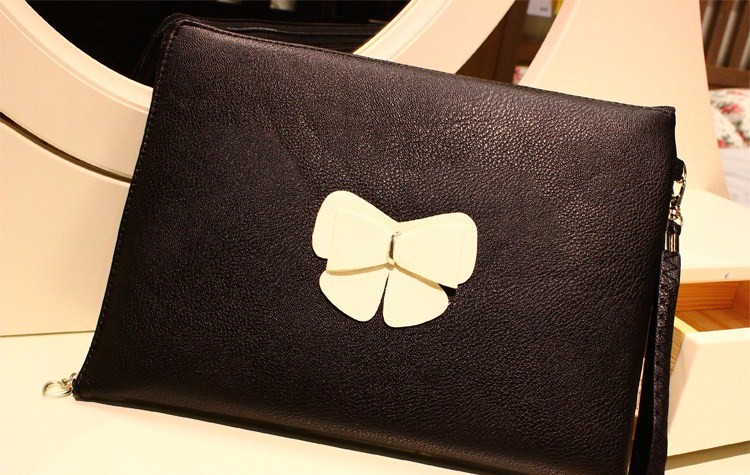 Fashionista Blush: Bow iPad Case 0040