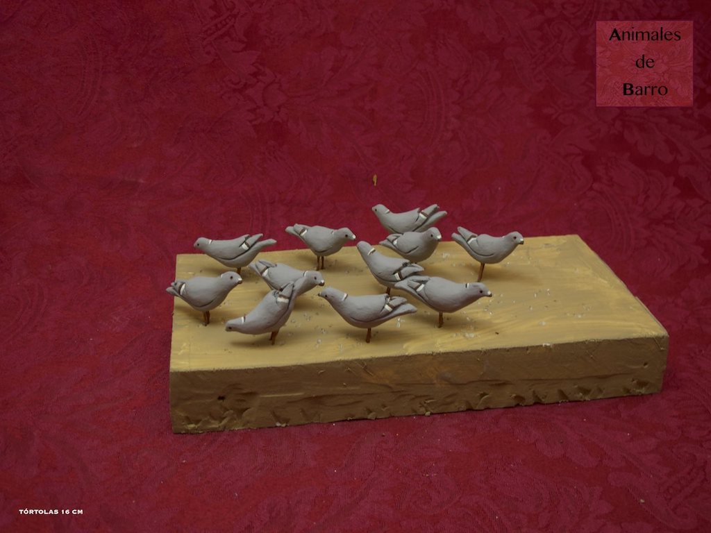 AnimalesDeBarro: Palomas