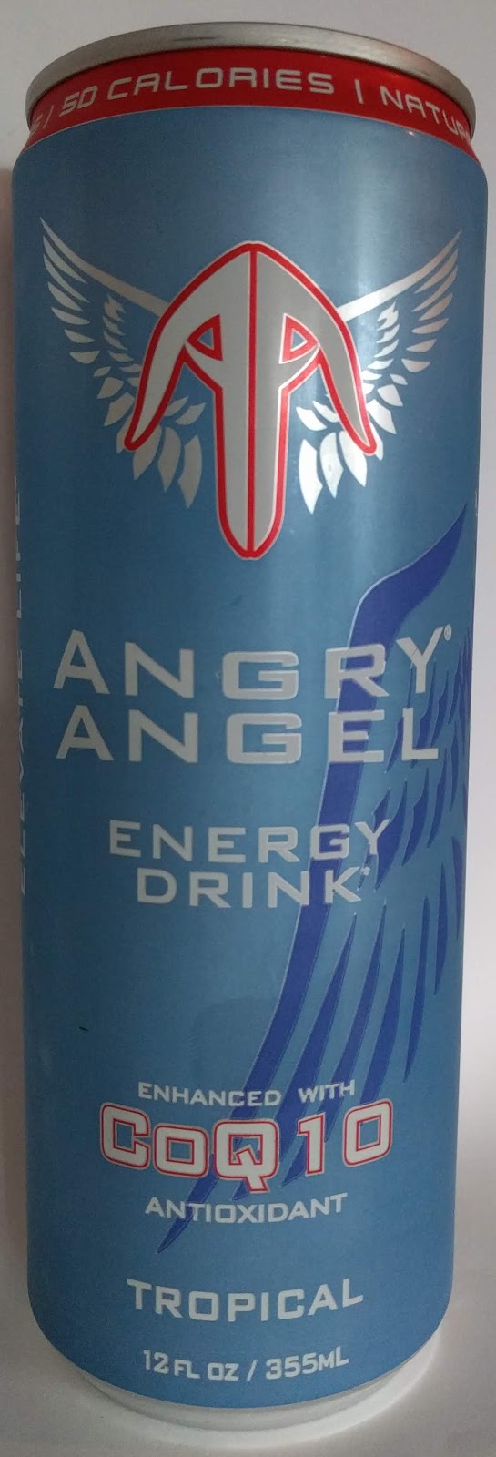 Caffeine King: Angry Angel Tropical Energy Drink Review