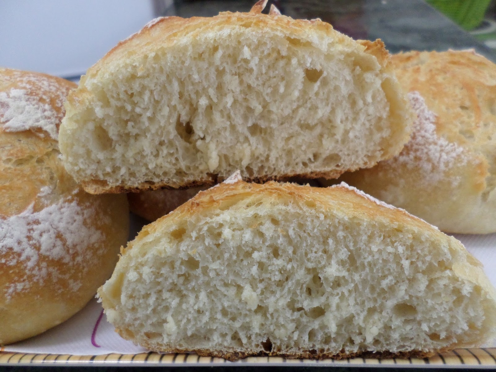 Mi cocina: Bollos de pan sin amasado