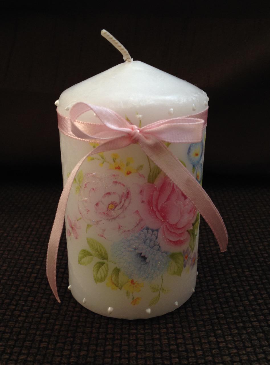 Ioustina's Creations: ΚΕΡΙΑ ΜΕ DECOUPAGE