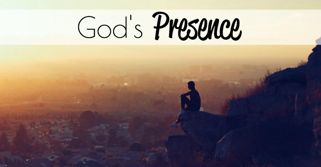 THE PRESENCE OF GOD