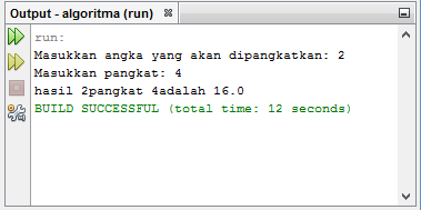Program Menghitung Bilangan Pangkat dengan Java | BelajarKuliahKomputer