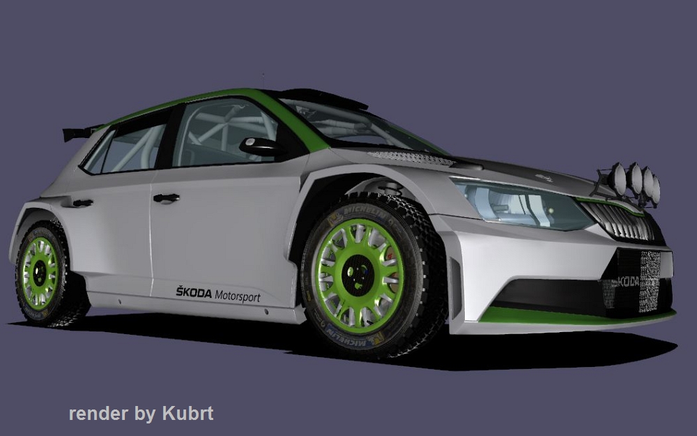 RBR+: Škoda Fabia R5 - progress 02/2019