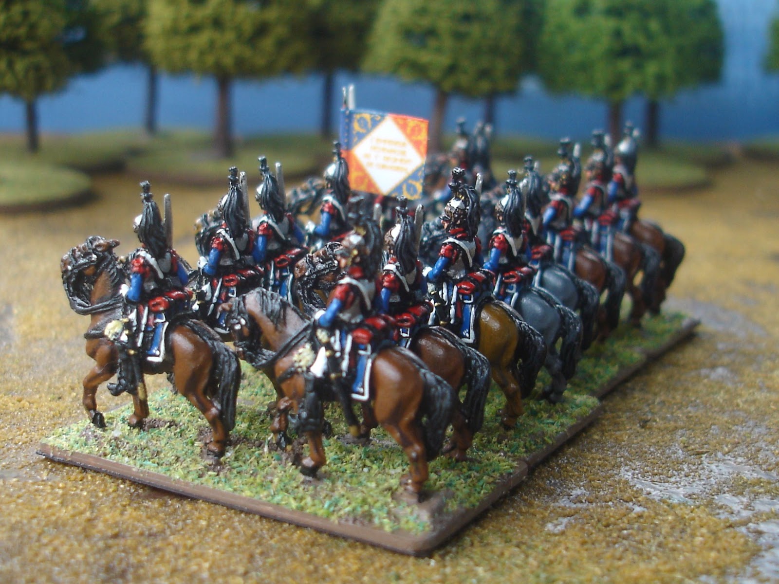 One Sided Miniature Wargaming Discourse: French Napoleonic Cuirassiers