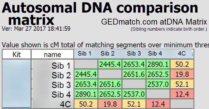 Deb's Delvings in Genealogy: DNA Analysis: Random is Most Important Factor