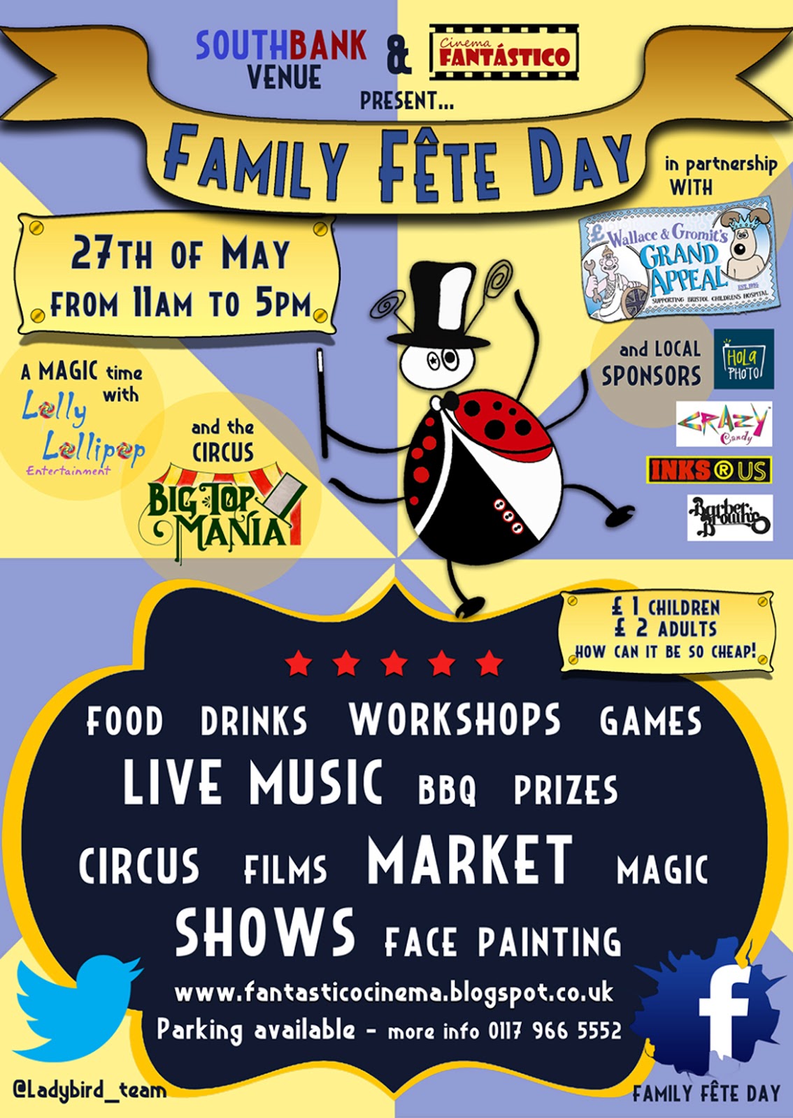 Fantástico Cinema: FAMILY FETE DAY