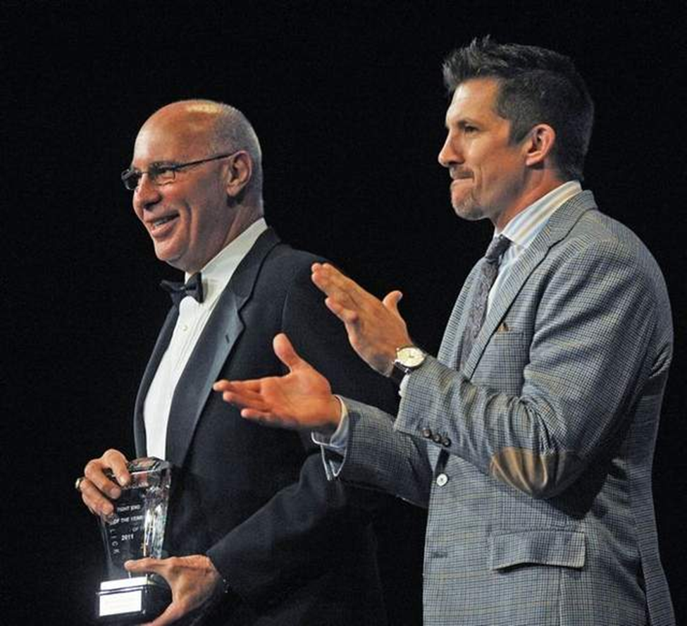 Neil Cornrich & NC Sports, LLC: Colts' Clark honored to be on trophy