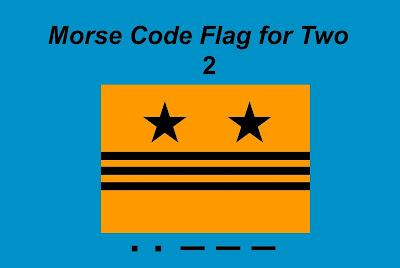The Voice of Vexillology, Flags & Heraldry: Morse Code Flag for Two: 2