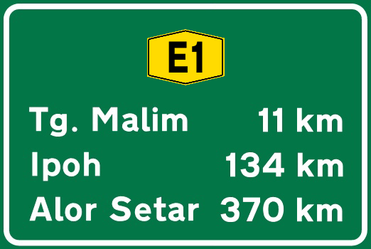 Jalan raya jalan kita....: KENALI PAPAN TANDA JALAN RAYA - Papan Tanda ...