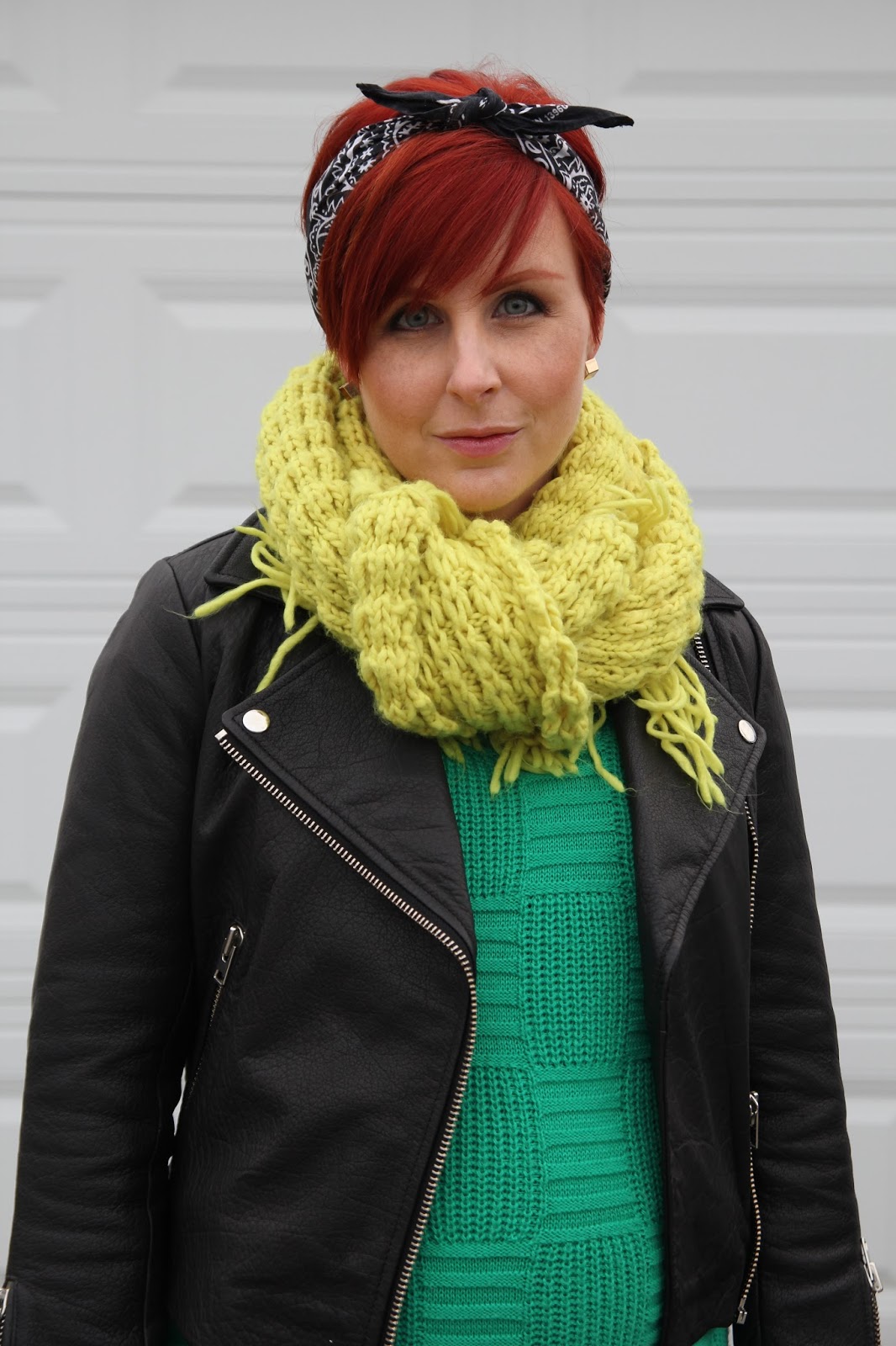 Thrift and Shout: Cute Outfit of the Day: A Fun Color Combo