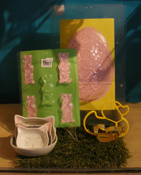Patricia Denis, Visual Merchandiser: Easter Kitchenware Window Displays