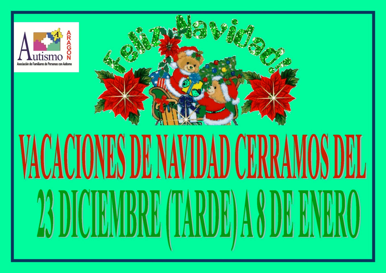 VACACIONES DE NAVIDAD - Autismo Aragón