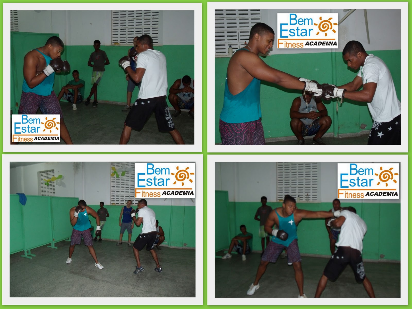 ACADEMIA BEM ESTAR FITNESS: AULA DE BOXE