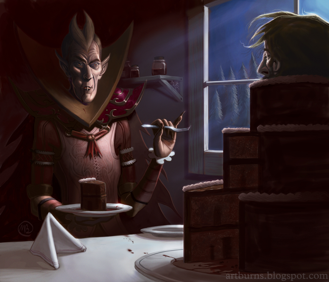 Mike Burns Illustration: Count Chocula