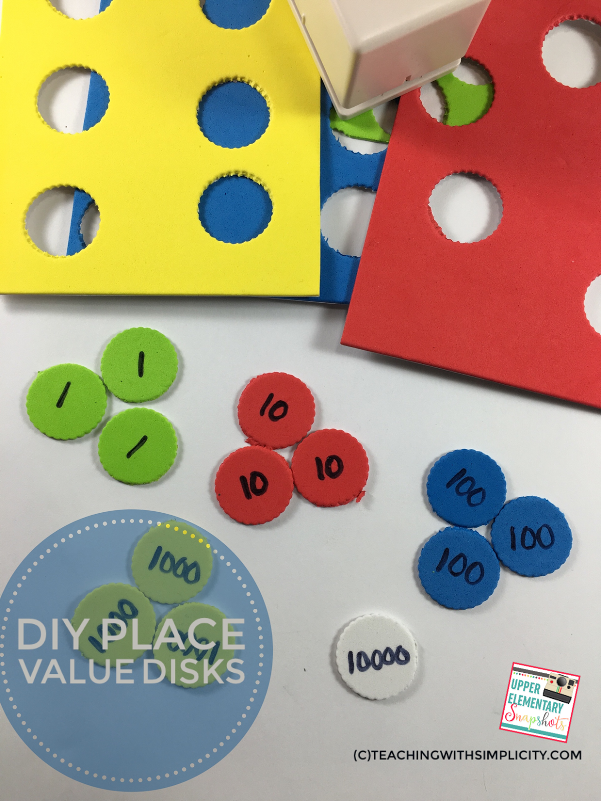 DIY Math Manipulatives | Upper Elementary Snapshots | Bloglovin’