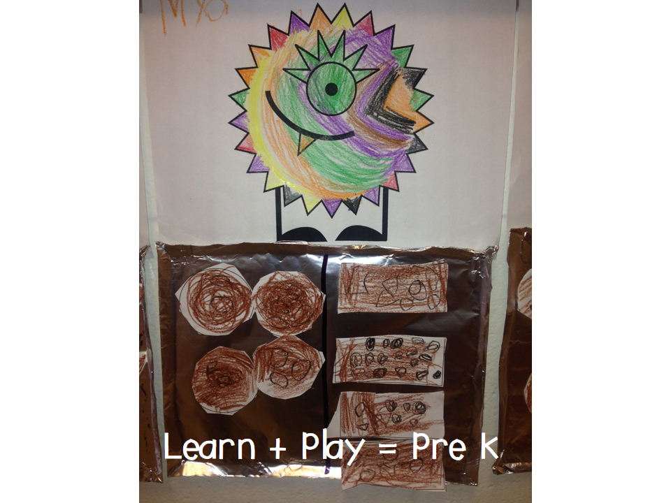 Learn + Play = Pre K: Monster Week and Monster Give-Away!