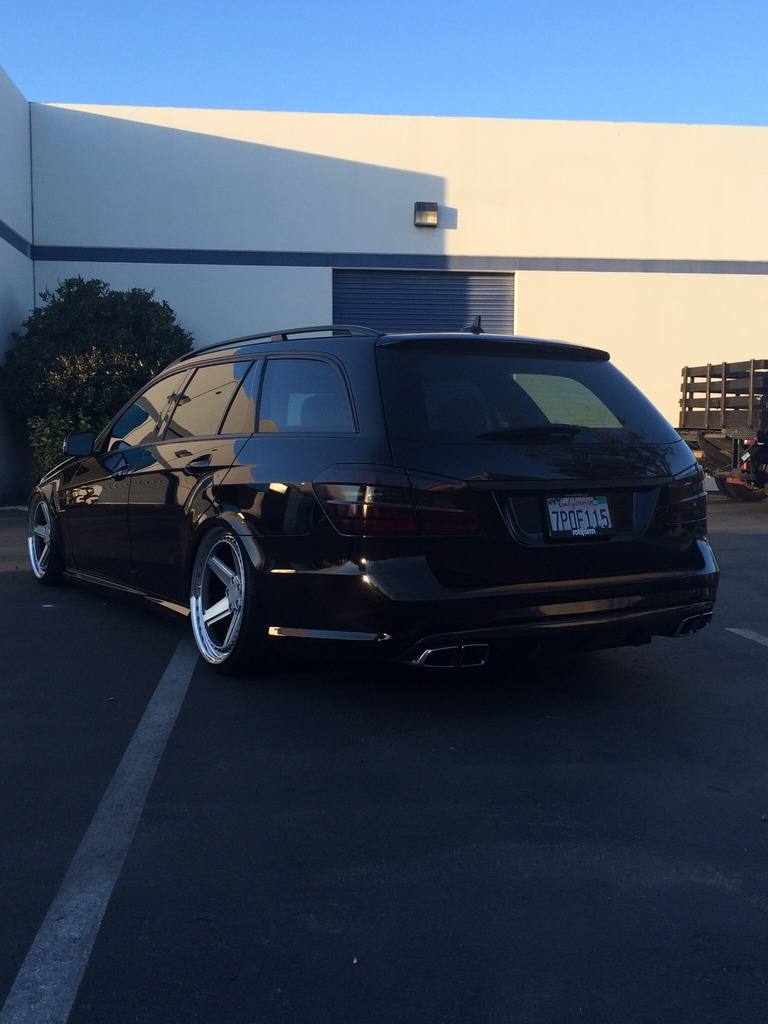 2012 Mercedes-Benz S212 E63 AMG Stance | BENZTUNING