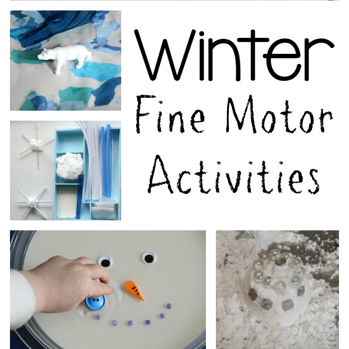 Winter Fine Motor Activities | Still Playing School