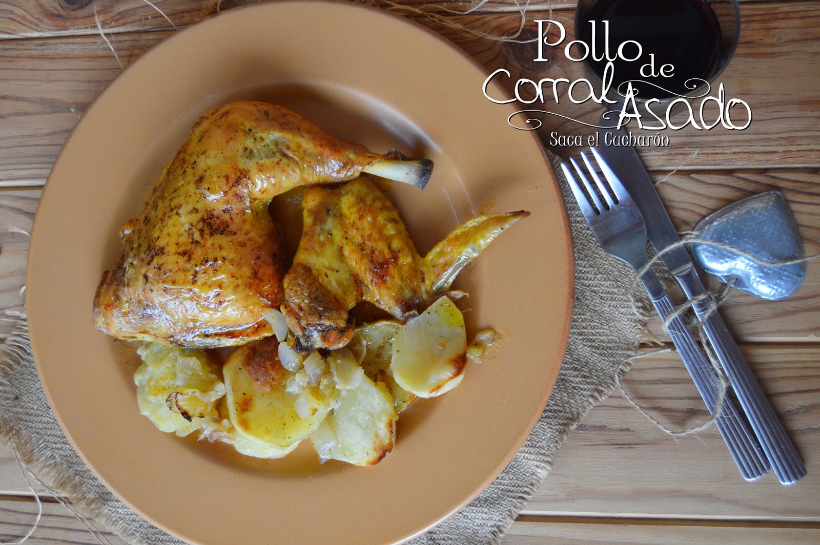 POLLO DE CORRAL ASADO