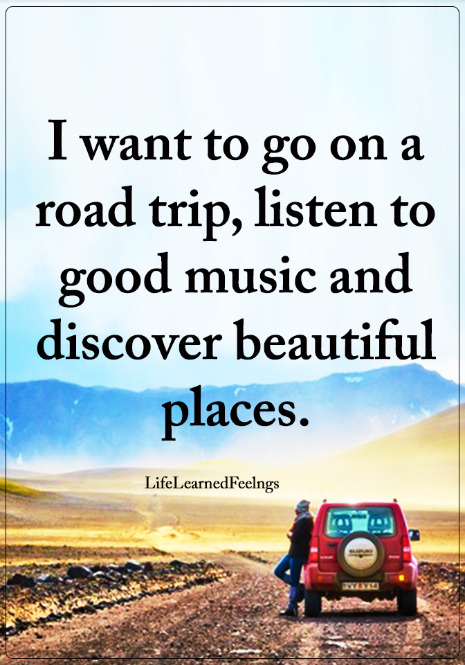 Linda's Voice: I Want To Go On A Road Trip Do You Want To Go With Me?