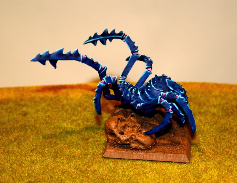 The Art of War: Spider Riders and Gigantic Spider WIP