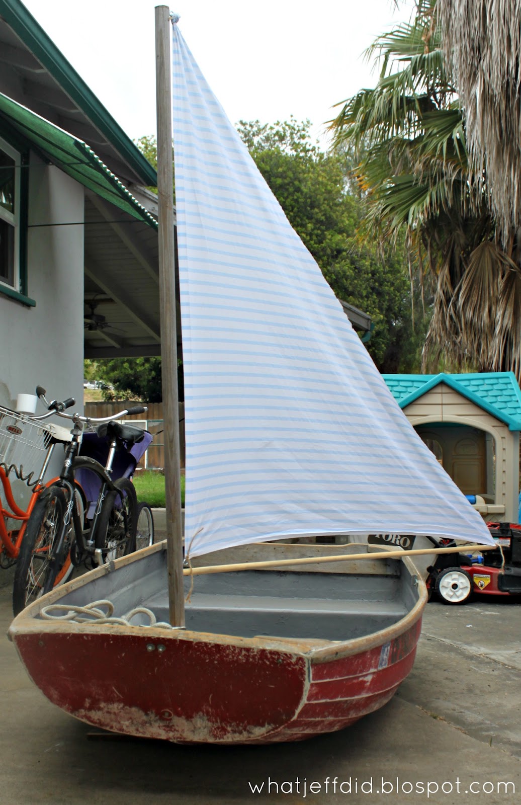 Look What Jeff Did: A little Sail Boat for Wesley