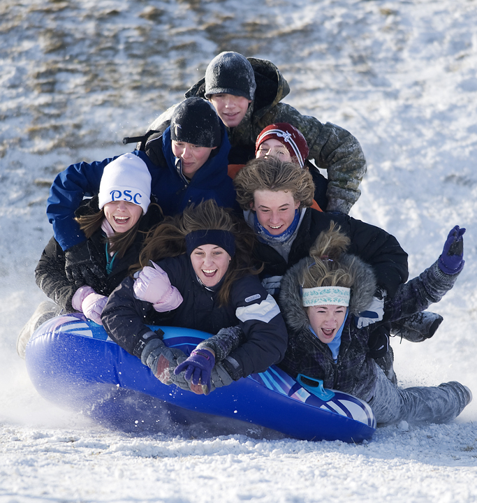 Bryan Kelsen Photography: Extreme sledding