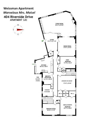 The Tarp Report: Mrs. Maisel floorplans