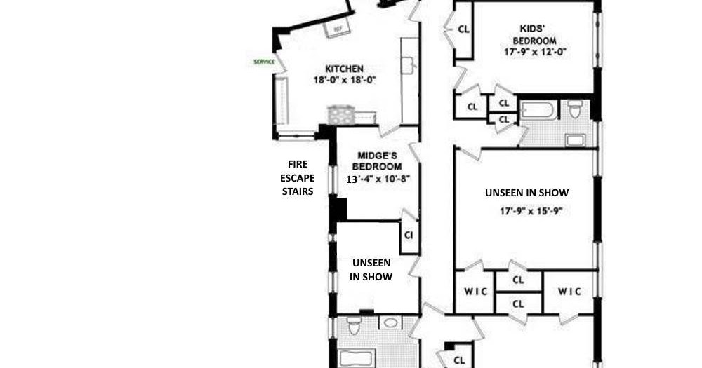 The Tarp Report: Mrs. Maisel floorplans