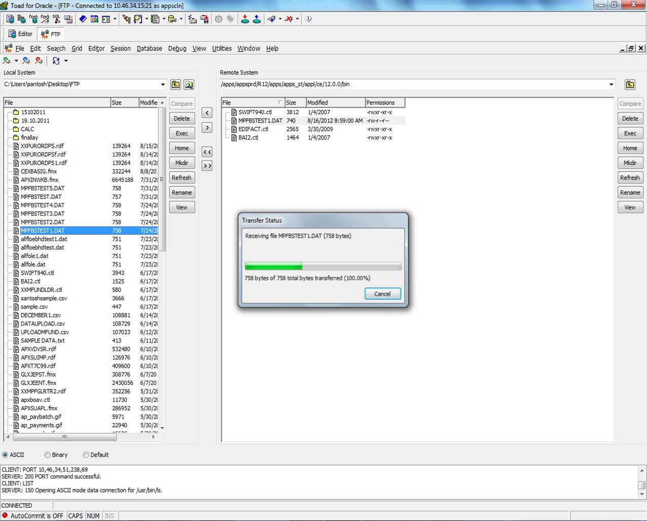 Santoshkumaraddar's Oracle Financial Blog: SWIFT940 Bank Statement ...