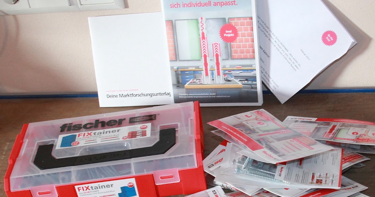 JuCheer testet: fischer DUOPOWER Dübel bei trnd im Test